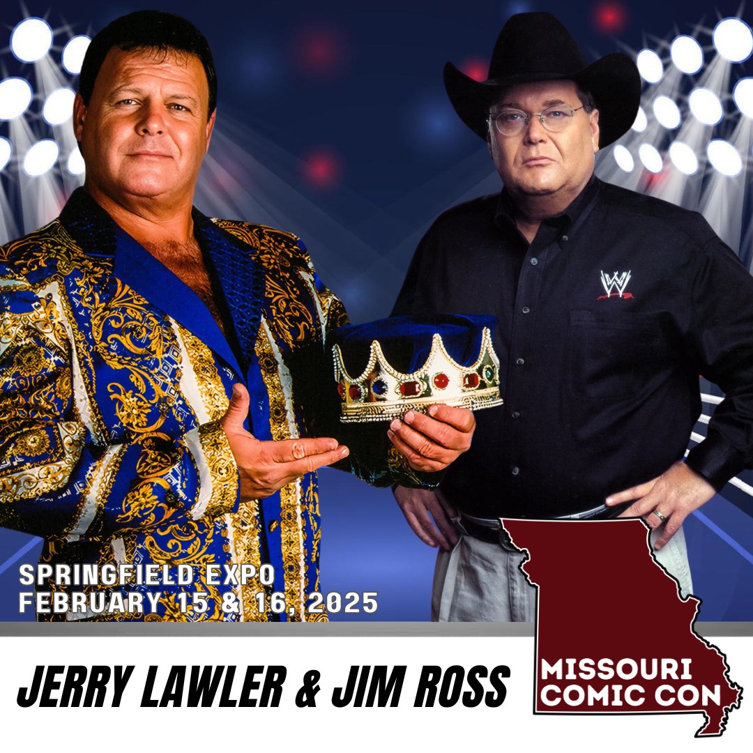 Jerry Lawler & Jim Ross Missouri Comicon 2025 – Regional Entertainment News